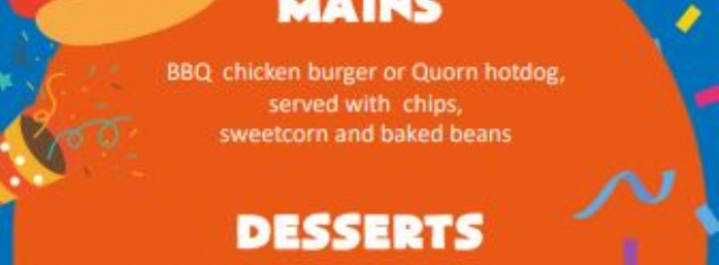 Woodhill Primary School - Census Day All American Menu - 19th May